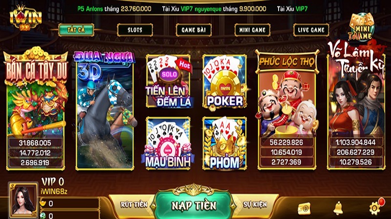 Iwin68 ️ Link tải App Iwin club IOS, Android⚡️Trang chính thức